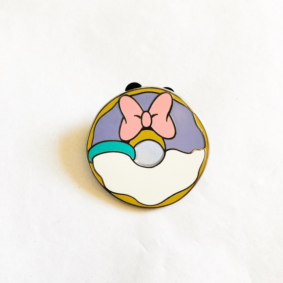 Disney | Accessories | Disney Donuts Daisy Duck Pin | Poshmark